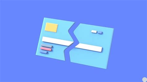Premium Psd Broken Credit Card 3d Render Decline Issue Banking Card