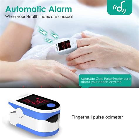 Finger Oximeter Portable Pulse Oximeter Heart Rate Vicedeal