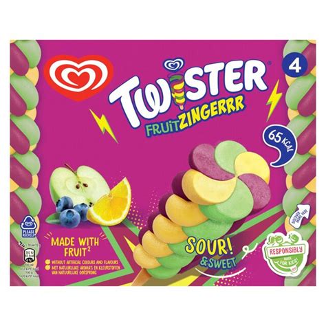 Walls Twister Fruit Zingerrr Ice Lollies Ocado