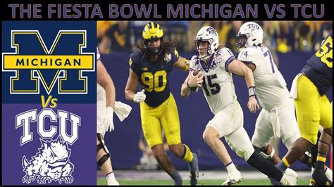 3 Tcu Vs 2 Michigan Cfp Semifinal Highlights 2022 Fiesta Bowl