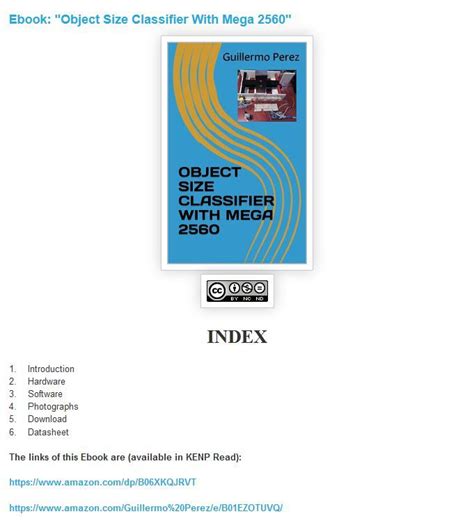 Object Size Classifier With Mega 2560 Ebook Ebooks Reading