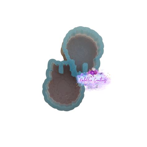Wreath Vent Clip Freshie Silicone Mold Natolliecreations