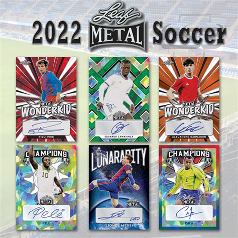 2022 Leaf Metal Soccer Checklist