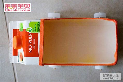 纸工牙膏盒汽车步骤简笔画 简笔画图片大全 普车都