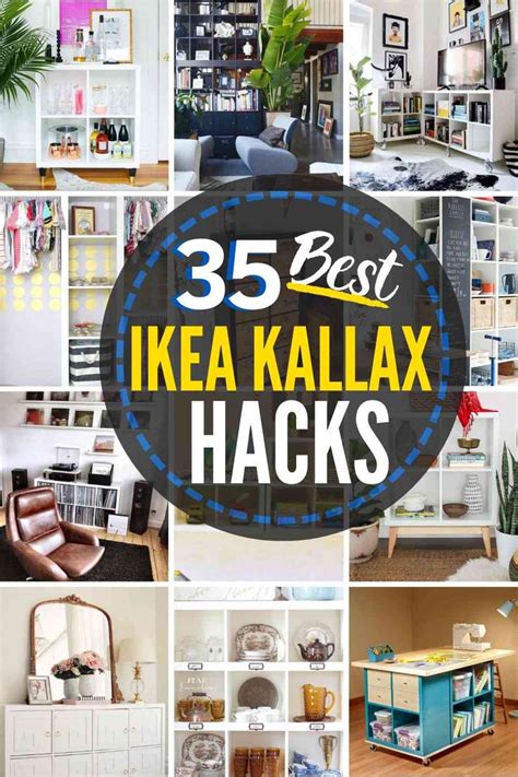 INCREDIBLE IKEA KALLAX HACKS This Is Such A Versatile Piece Of Furniture From Ikea See How
