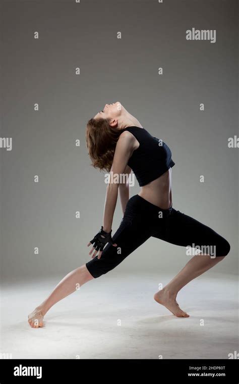 Expression Dancing Modern Dance Expressions Modern Dances Stock