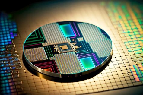 Premium Photo Microchip And Transistor Innovation Wafer Semiconductor Manufacturing