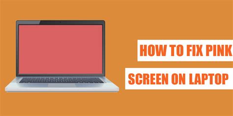 How To Fix Pink Screen On A Laptop Or Computer Problem Solved Crisis Shelter