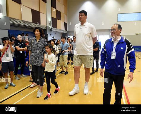 Retired Chinese Basketball Star Yao Ming Chairman Of The Chinese