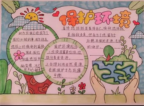 保护环境手抄报主题大全简单（精选14张） 手抄报图片大全