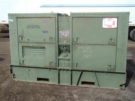 100kw Military Generator 3 Phase Genset 120 208 240 416v Cat 6 Cyl