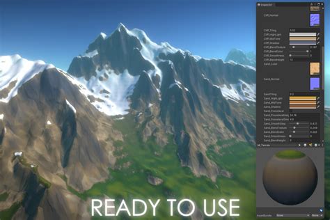procedural terrain shader