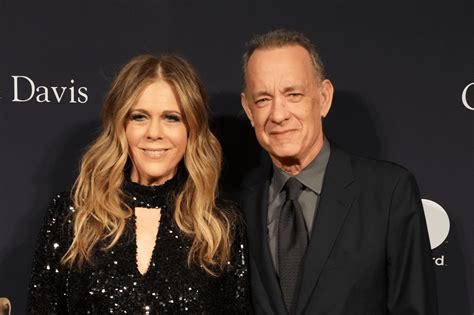 Tom Hanks Rita Wilson Hit Rare Red Carpet With Sons Chet Truman