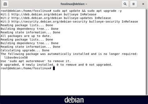 how to keep your debian updated foss linux