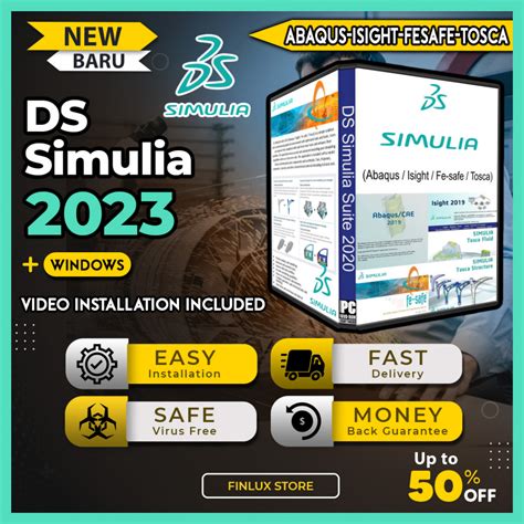 Jual Video Ds Simulia Suite 2023 2022 Abaqus Isight Fe Safe