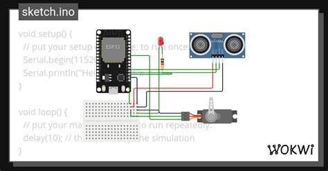 Garage Wokwi Esp32 Stm32 Arduino Simulator