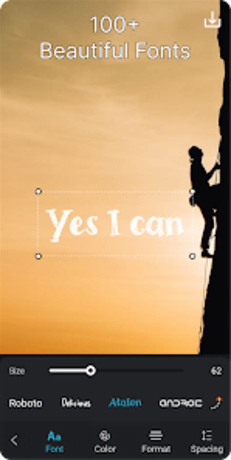 Tektok Add Text On Photo для Android — Скачать