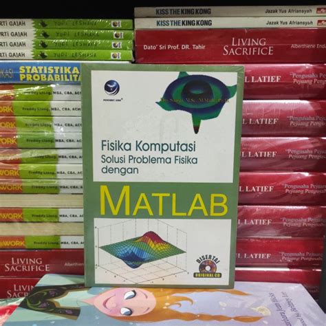 Jual Buku Original Fisika Komputasi Solusi Problema Fisika Dengan Matlab Kota Depok Abc