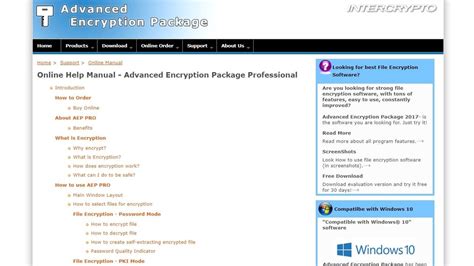 Advanced Encryption Package Review Techradar