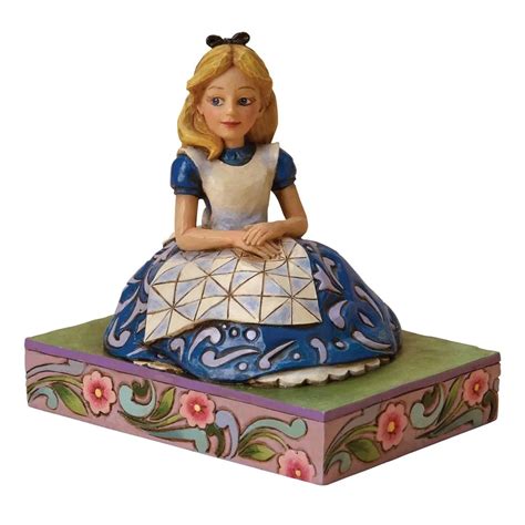 Jim Shore Disney Traditions Alice In Wonderland Awaiting An Adventure