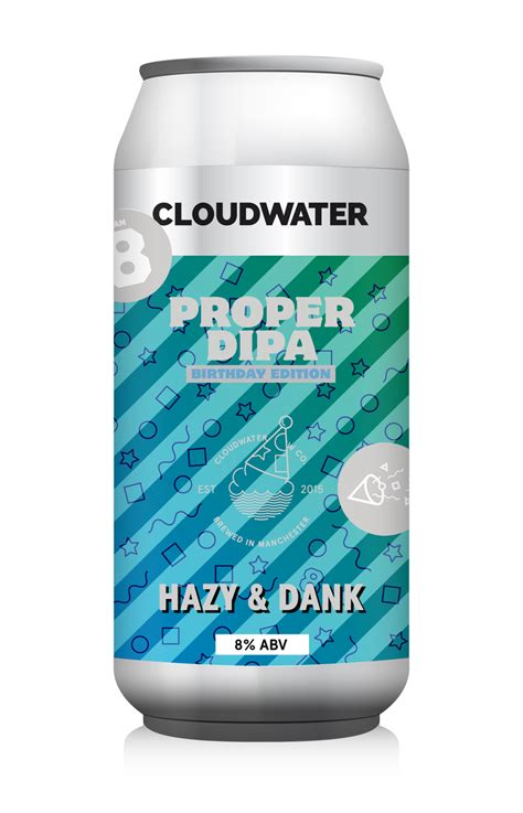 8th Birthday Proper Dipa Cloudwater Citra Dipa 8 440ml Can