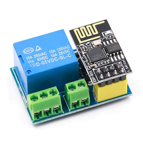 esp8266 esp 01 01s relay wifi smart socket switch module microscale