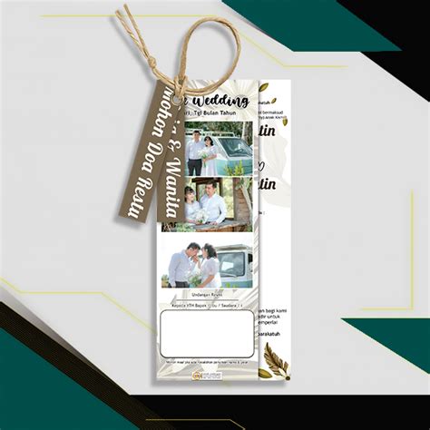 Undangan Hangtag Unix Custom
