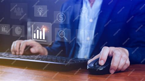 Premium Photo Big Data Analytics And Business Intelligence Bi Concept With Chart And Graph