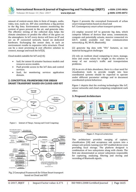 a smart its based sensor network for transport system with integration