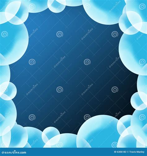 Bubbles Background Frame Stock Illustration Illustration Of Aquamarine