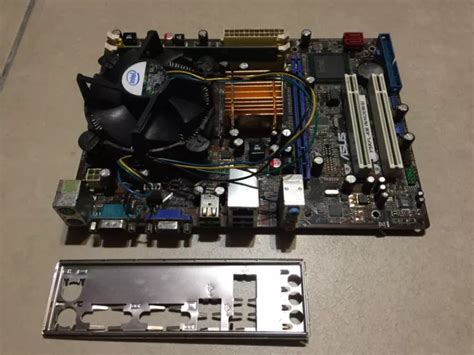 Asus P5kpl Am In Roem Motherboard With Cpu Intel Core 2 Duo E7500 3 0ghz 1gb Memory £48 30