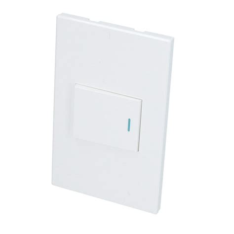 P621b Placa 1 Interruptor 12 3 Vias Línea Premium Color Blanco Surtek