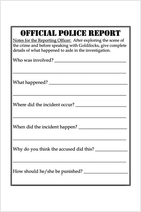 Incident Report Sample