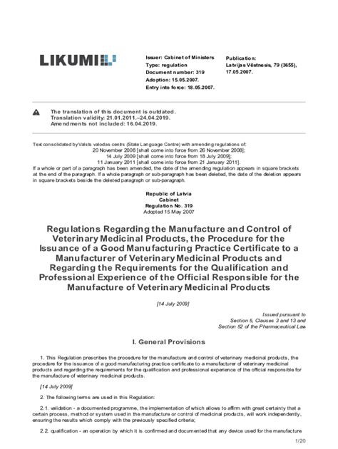 Fillable Online Faolex Fao Regulations Regarding The Manufacture And