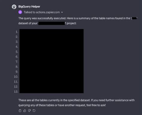 connecting gpt to bigquery zapier ai actions measurelab