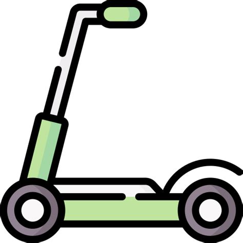 Icône De Scooter électrique Special Lineal Color