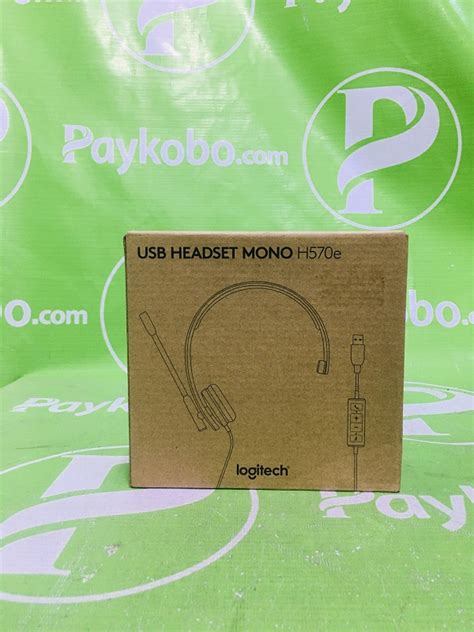 Buy Logitech H570e Usb Wired Usb Mono Headset Online In Nigeria