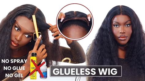 Completely Glueless Wig Install “no Glue”no Spray” The Perfect Date