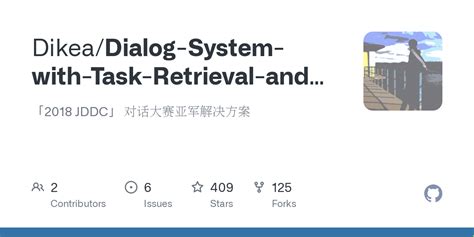 GitHub Dikea Dialog System With Task Retrieval And Seq2seq 2018