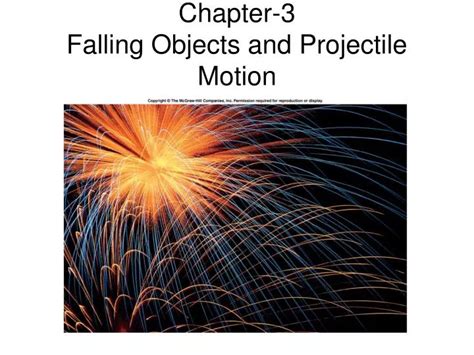 Ppt Chapter 3 Falling Objects And Projectile Motion Powerpoint