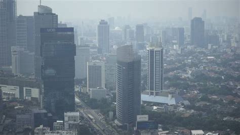Meski Hari Minggu Tingkat Kualitas Udara Di Jakarta Masih Terburuk