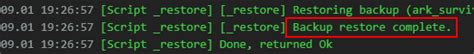 How To Roll Back An Ark Server Apex Hosting