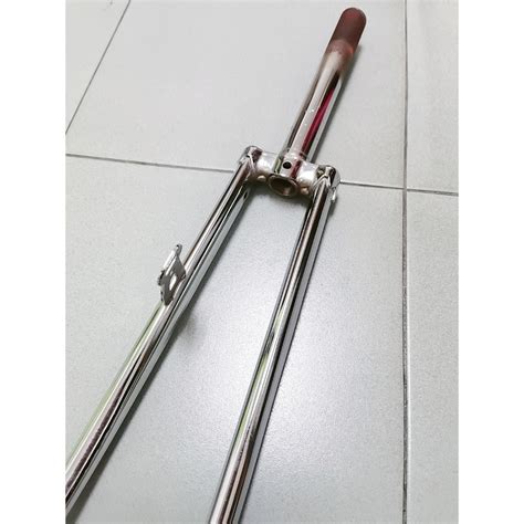 Antique 700 Fixie Roadbike Fork Threaded Made In Taiwan Shopee Malaysia