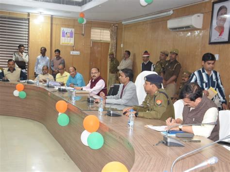 The Law Was Explained A Meeting Was Held Under The Chairmanship Of Dm