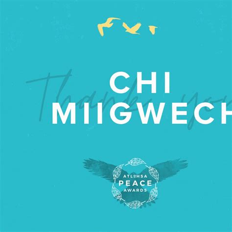Chi Miigwech To Our In Kind Sponsors Chi Miigwech To Our Sponsors And Donors For All Your