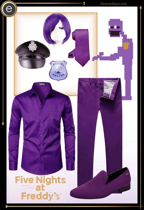 Purple Guy Fnaf Halloween Costume Informacionpublicasvetgobgt