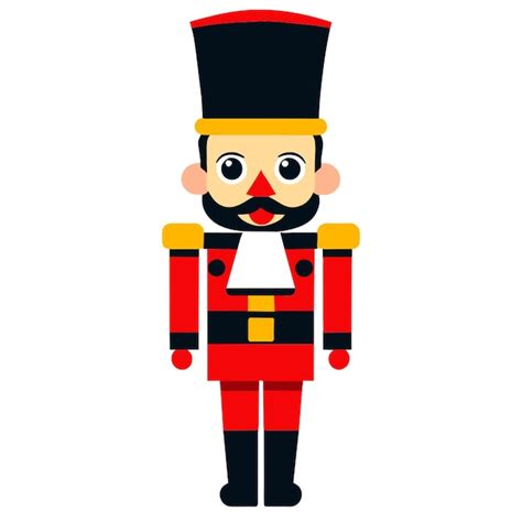 Nutcracker Toy Vector Illustration Cartoon Premium Ai Generated Vector