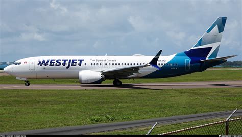 C GAMQ WestJet Boeing MAX Photo By Joseph Garca ID Planespotters Net