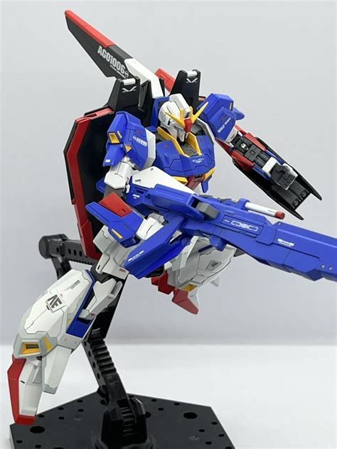 Yahooオークション Hguc Zガンダム リバイブ 改修 全塗装 完成品