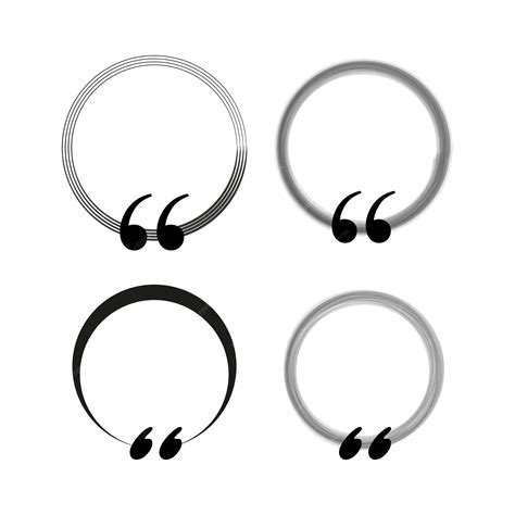 Premium Vector Quotes Icon Speech Marks Inverted Commas Or Talking Marks Quote Frame Outline